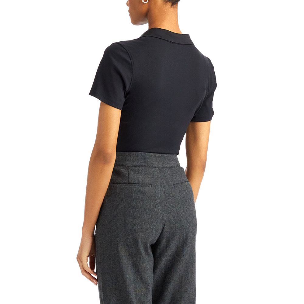 Gfore Tech Nylon Rib Golf Polo Onyx - 23 Women – Golfio