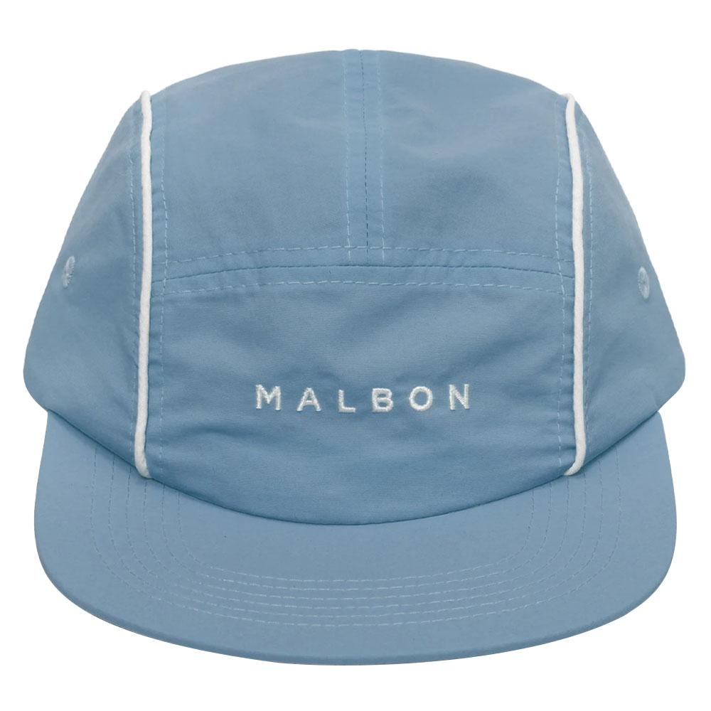 Malbon Bermuda 5 Panel Golf Cap Slate Blue - 23 Men – Golfio
