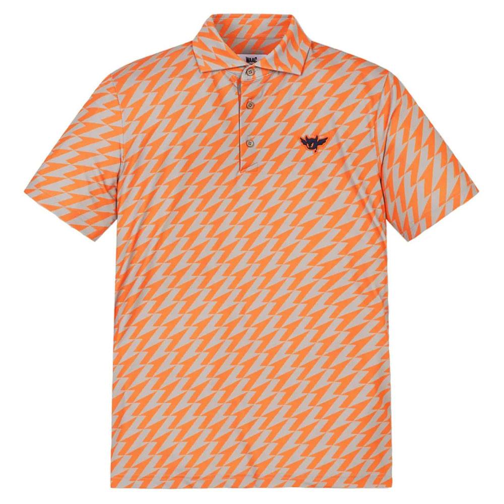 WAAC Athletic Arrow Stretch Golf Polo Light Orange - SS24 Men – Golfio