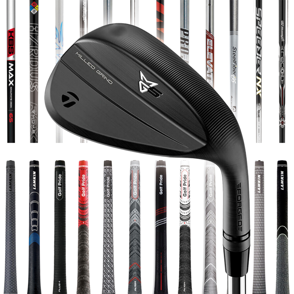 TaylorMade Milled Grind 5 Charcoal Forged Custom Wedge – Golfio
