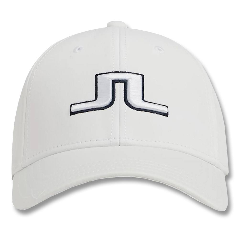 J.Lindeberg Angus Golf Cap White - SS23 – Golfio