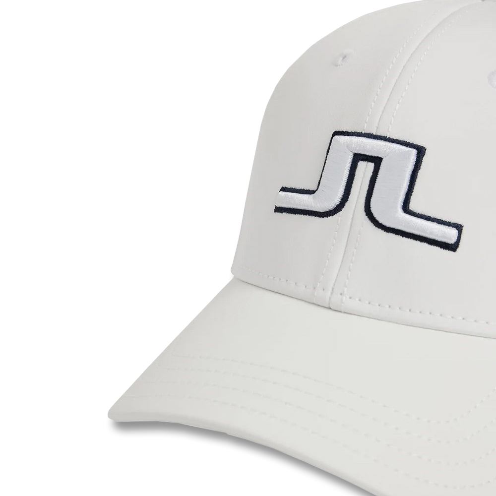 J.Lindeberg Angus Golf Cap White - SS23 – Golfio