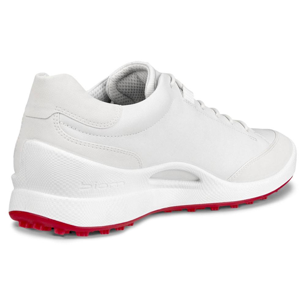 ECCO BIOM Hybrid Spikeless Golf Shoes White - SS23 Men – Golfio