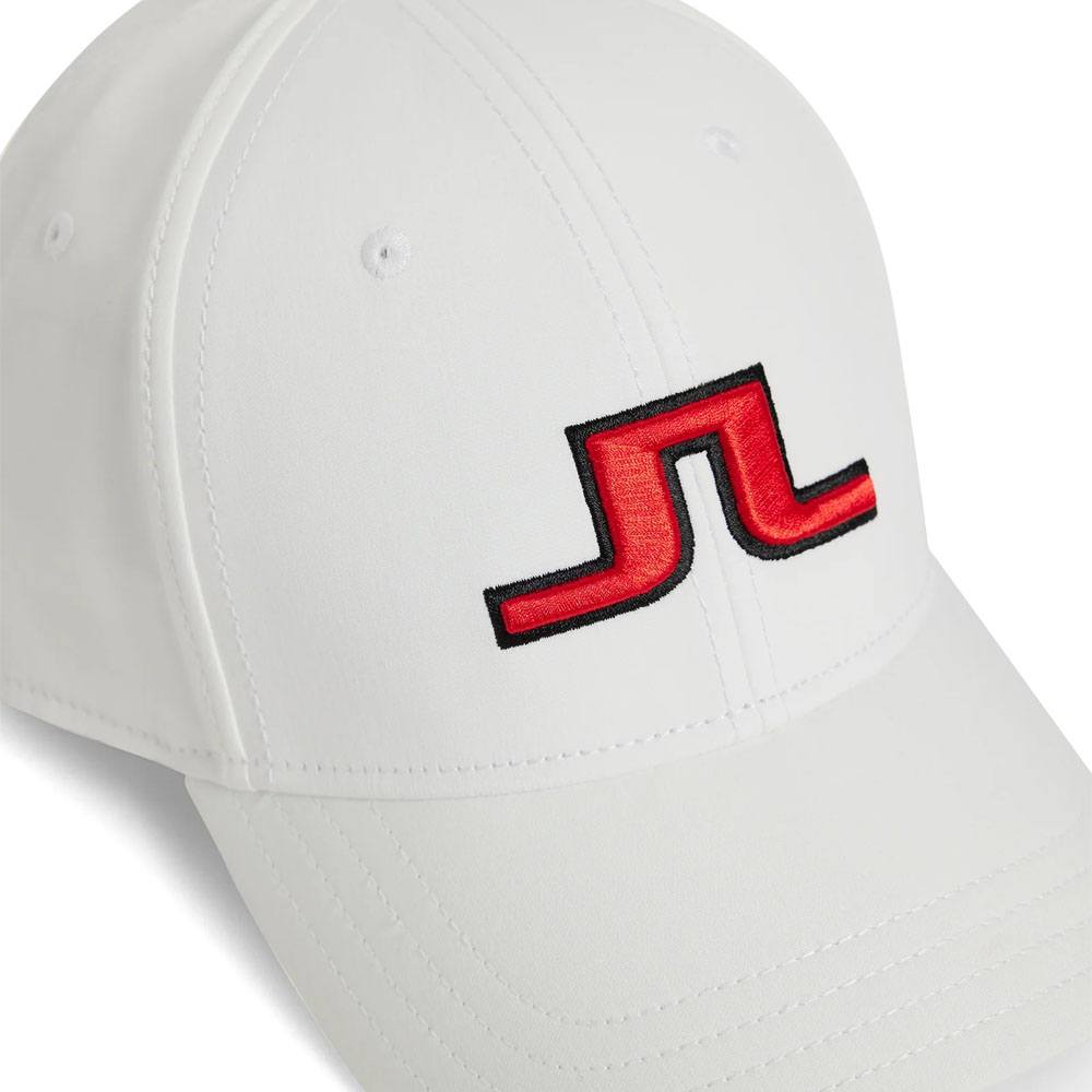 J.Lindeberg Angus Golf Cap White - FW23 – Golfio