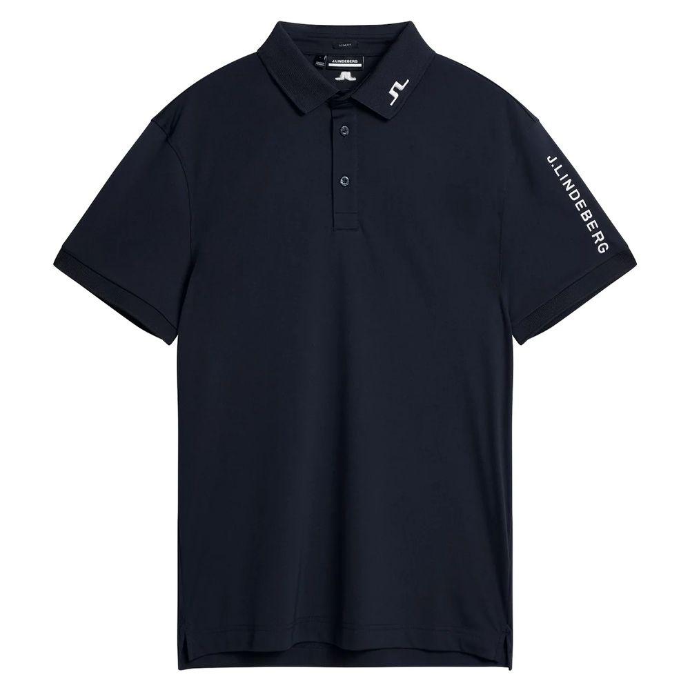J.Lindeberg Tour Tech Slim Fit Golf Polo JL Navy - FW23 Men – Golfio