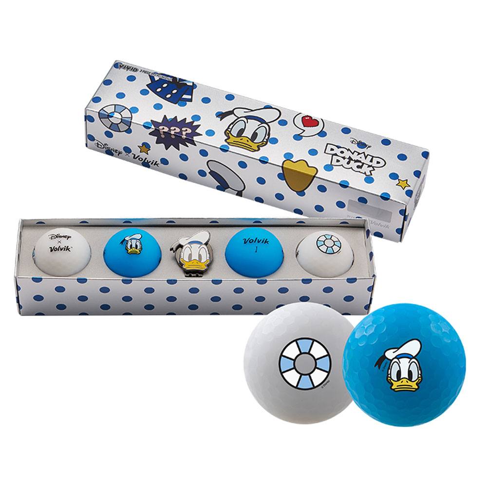 Volvik Disney Friends Gift Set 4-Balls w/Ball Marker – Golfio