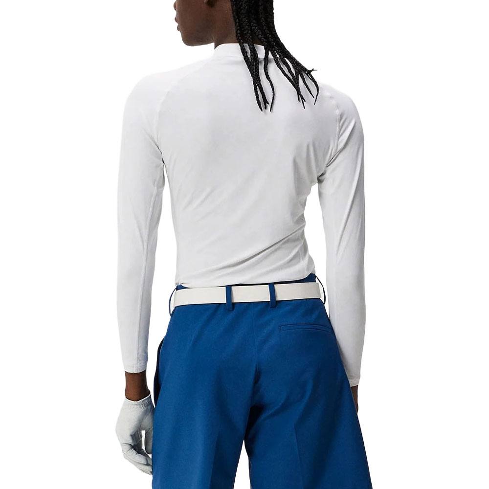 J.Lindeberg Eliza Top Golf Baselayer Bias Bridge White - SS24 Women ...