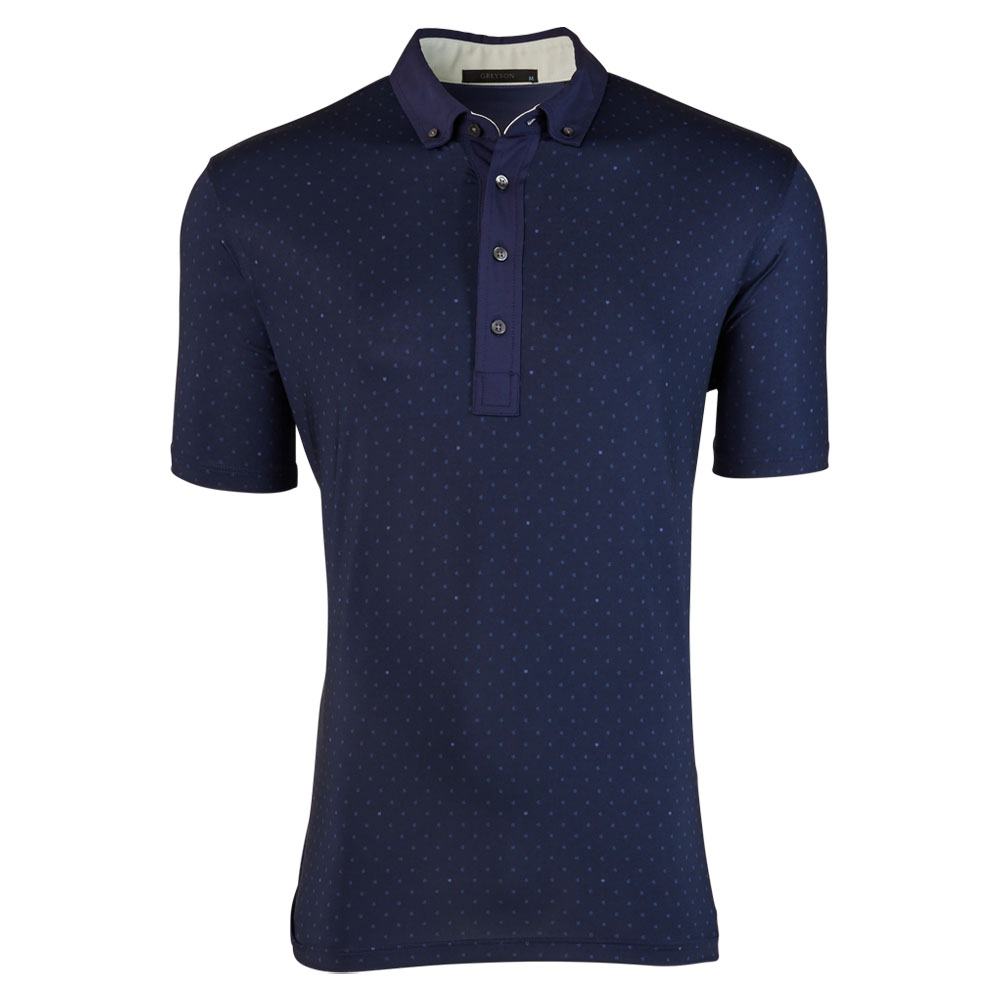 Greyson Icon G Golf Polo Maltese Blue - SP25 Men – Golfio