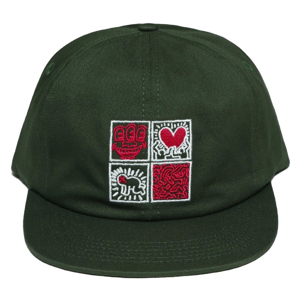 Malbon x Keith Haring Painters Golf Cap Green - 24 Men – Golfio
