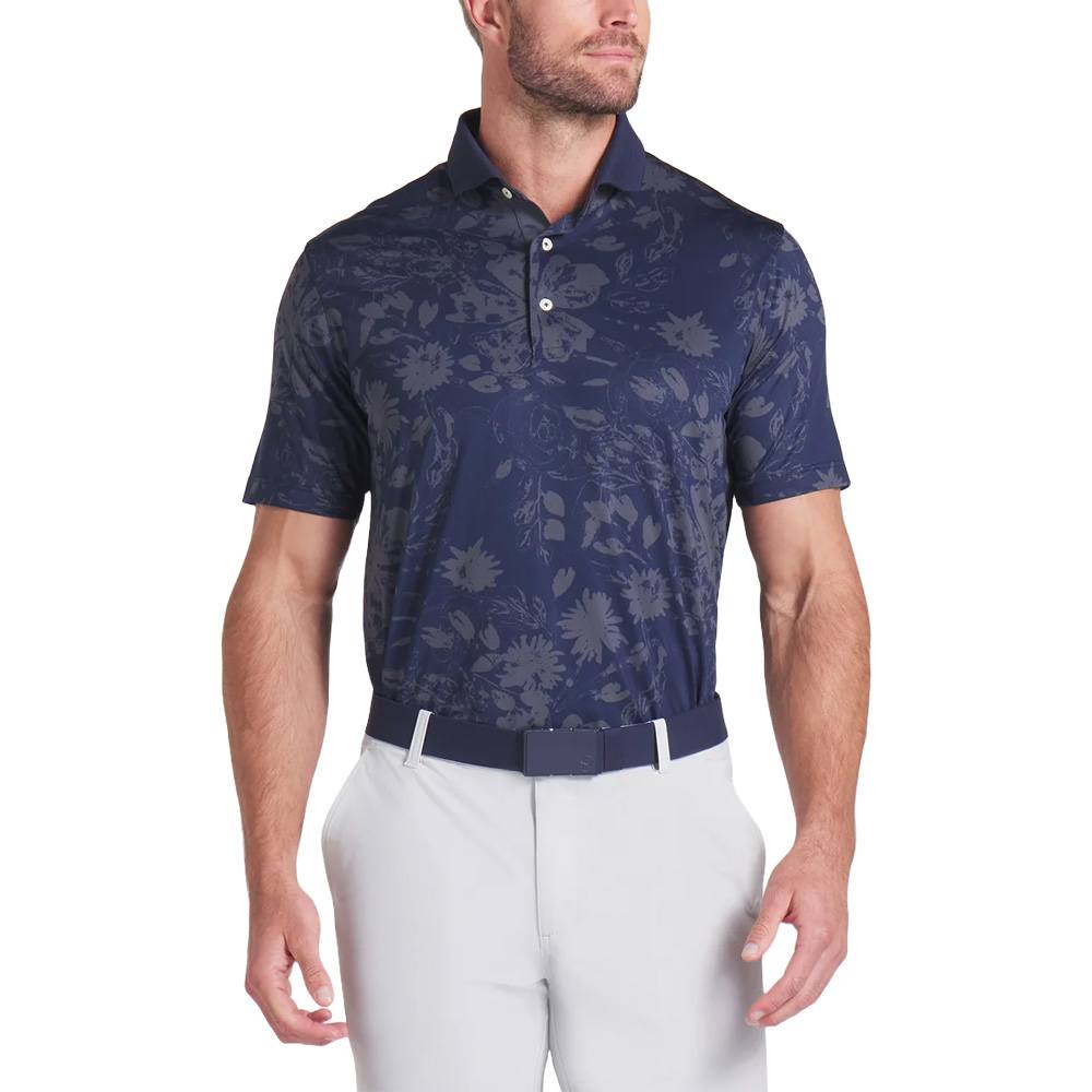 PUMA MATTR Rose Golf Polo Blue - SS25 Men – Golfio