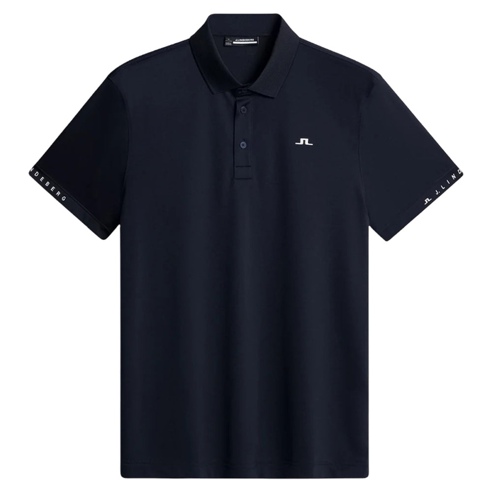 J.Lindeberg Guy Golf Polo JL Navy - SS25 Men – Golfio
