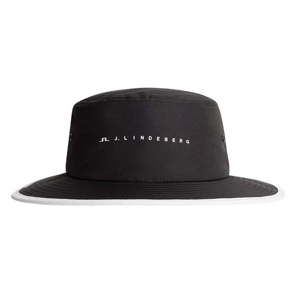 J.Lindeberg Danny Golf Bucket Hat Black - SS25 Men – Golfio