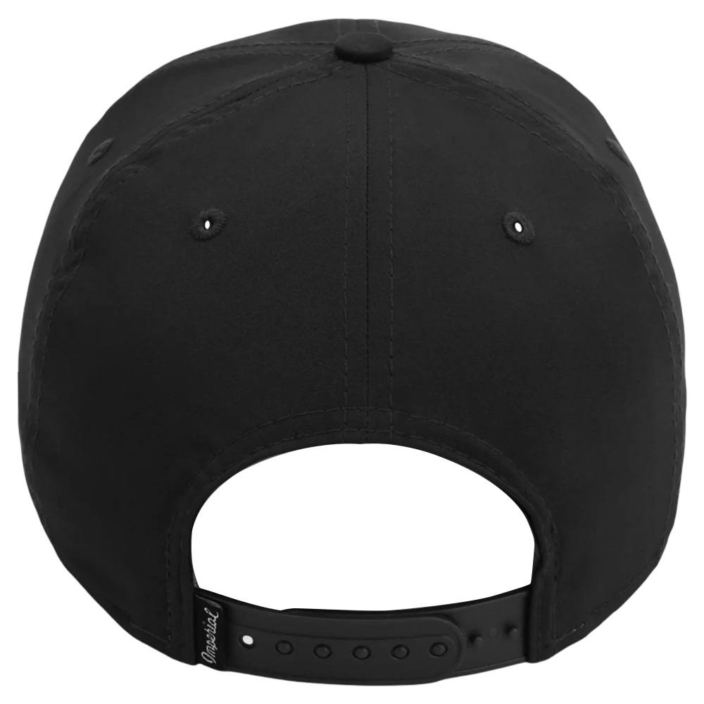 Imperial The Wingman 6-Panel Performance Rope Golf Cap Black/White - 2 ...