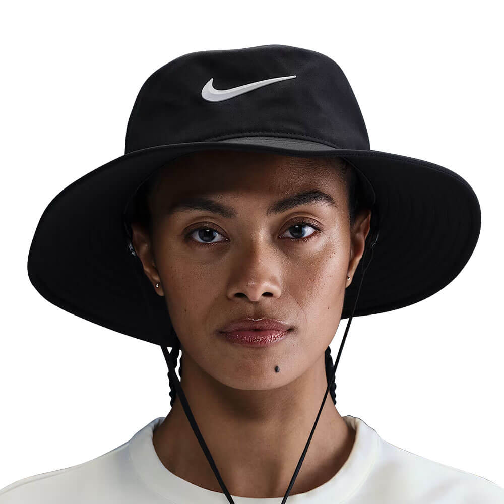 Nike Dri-FIT Apex Golf Bucket Hat Black/Light Smoke Grey - SU26 Unisex ...