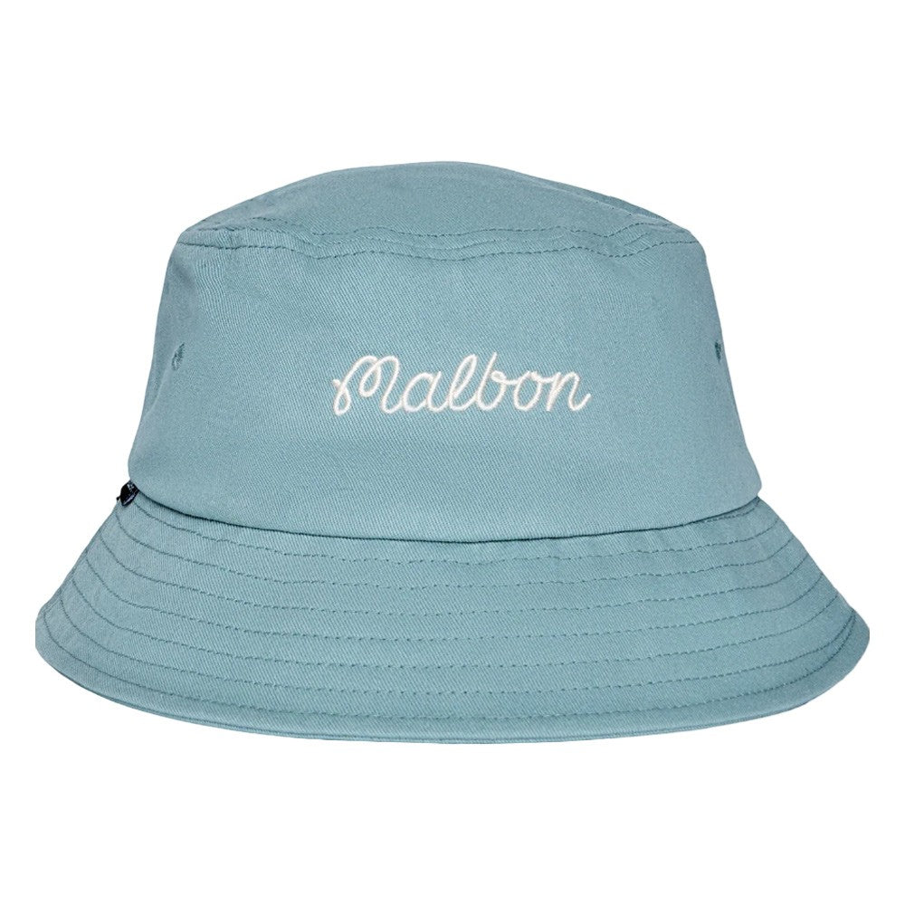 Malbon Hawk & Dove Golf Bucket Hat Light Blue - FW25 Men – Golfio