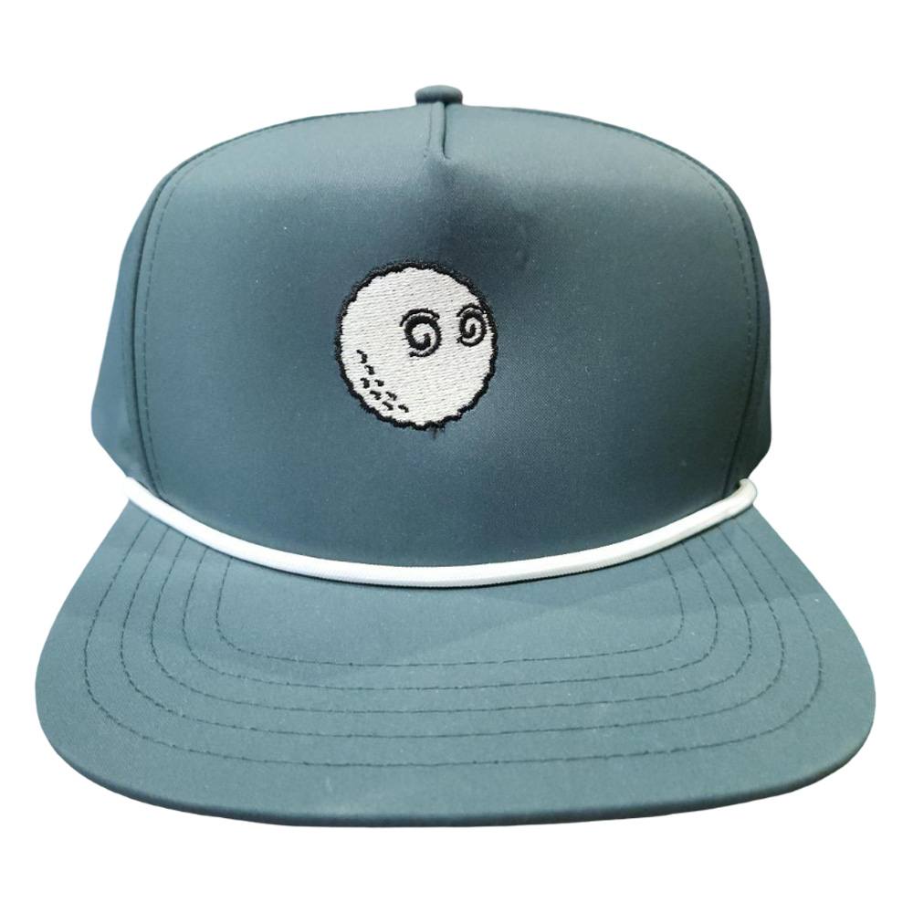 Malbon Buckets Logo Evergreen Poly Rope 5-Panel Golf Cap Hunter Green ...