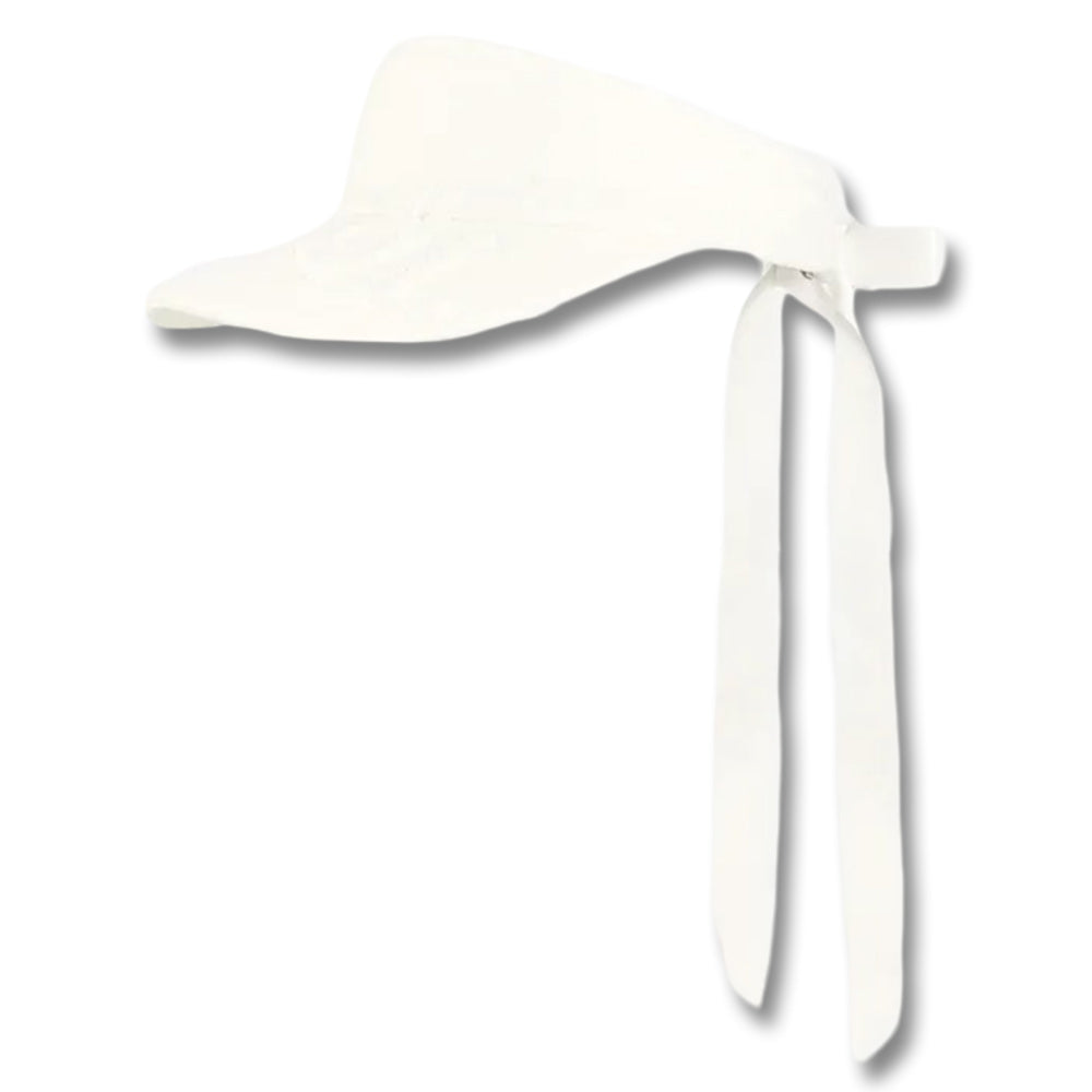Fairliar Furry Logo Golf Visor Ivory - FW25 Women – Golfio
