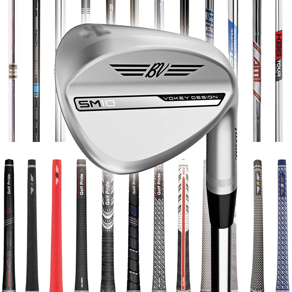 Titleist SM10 Vokey Tour Chrome Custom Wedge – Golfio