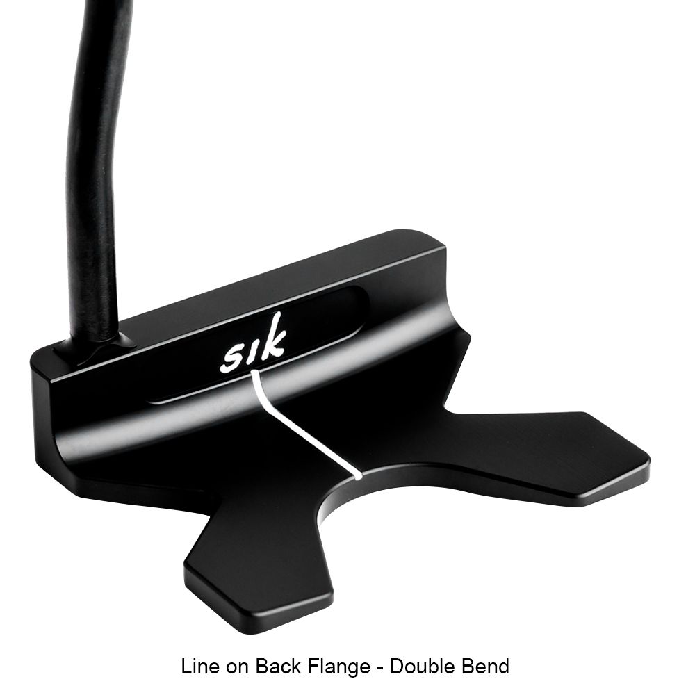 Sik Golf FLO C-Series Matte Black Putter - 21 – Golfio